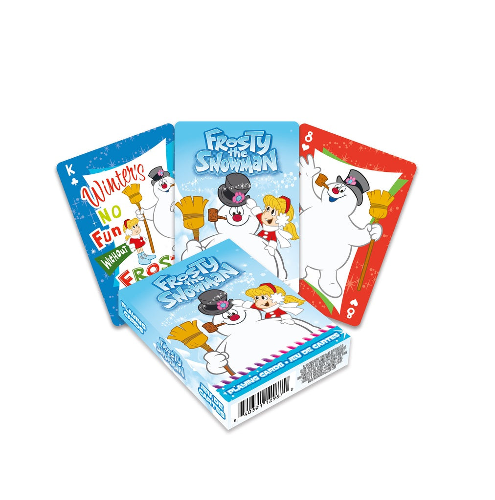 Aquarius 52604 Frosty The Snowman Playing Cards, 3+ year — LIfe and Home