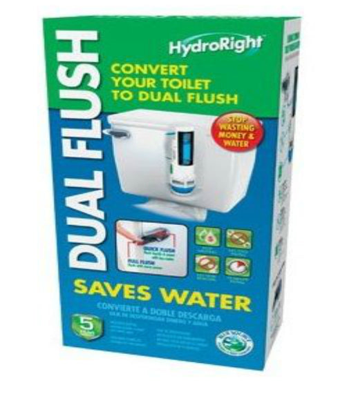 HydroRight Drop In Dual Flush Converter on sale, plumbing goods & supplies at low price — LIfe ...