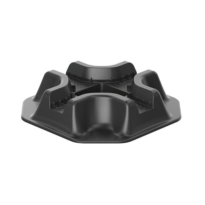 Camo 0420001 Deck Block, Polypropylene, Black — LIfe and Home