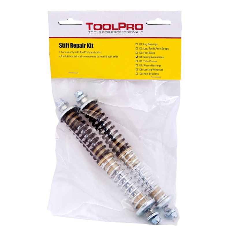 Toolpro TP02454 Spring Assembly Repair Kit, For: Toolpro Stilts — LIfe ...