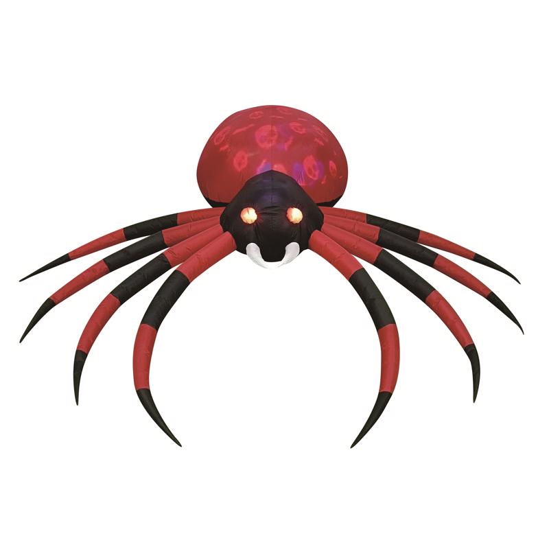 Celebrations 8 ft. Prelit Spider Inflatable — Life and Home