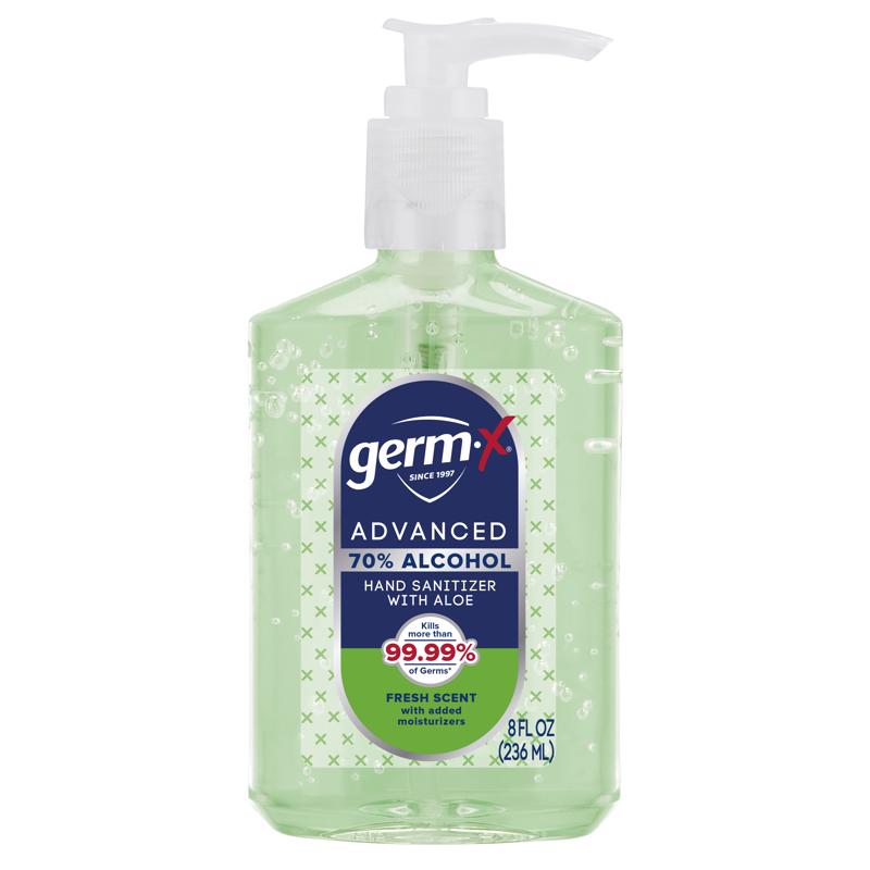 Germ-X Aloe Vera Scent Liquid Advanced Hand Sanitizer 8 fl. oz. — Life ...
