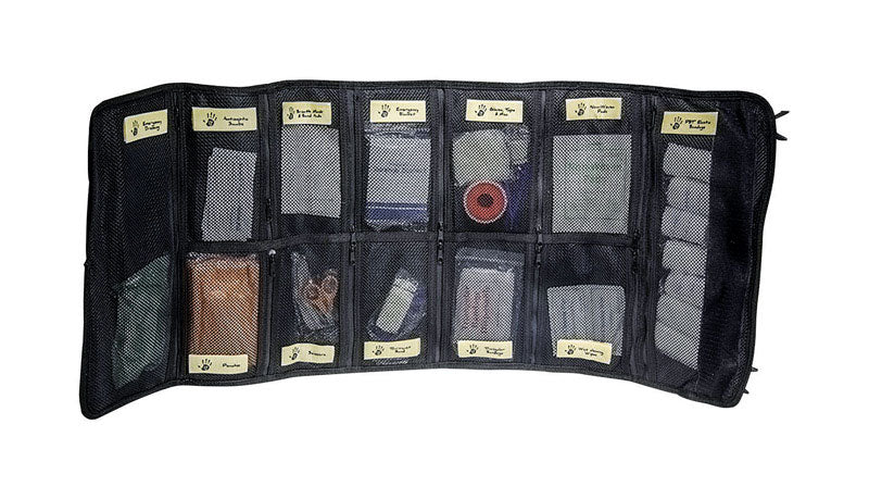 12 Survivors First Aid Roll-Up Kit, 15" x 6" x 5", Medical Supplies ...