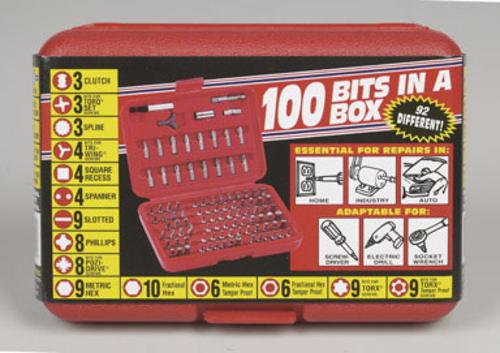Screwdriver Bit Set 100Pc, low price, best hardware hand tools store ...