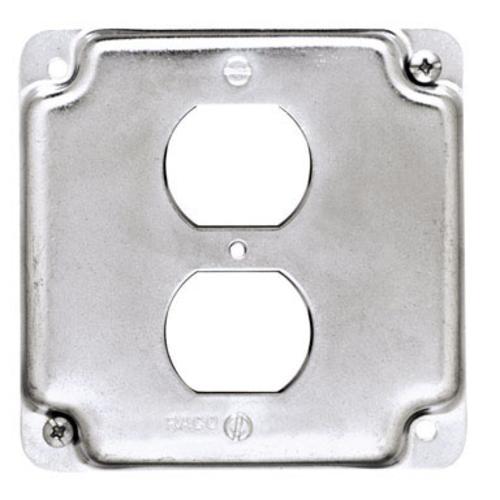 Steel Square Electrical Box Cover, 4" Raised, low price, best home ...