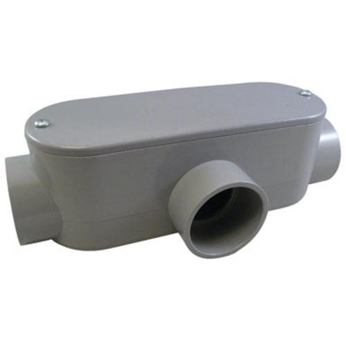 PVC Conduit Body, Gray, shop electrical equipments at low price — LIfe ...