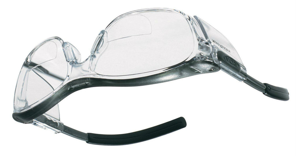 3M Readers Safety Glasses, Black Frame, Clear Lens, +2.5 — LIfe and Home