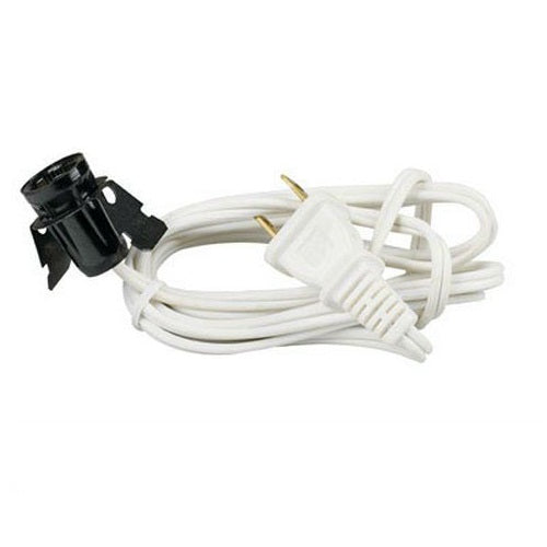 Snap in Pigtail Cord With Socket, 6' on sale, home electrical ...
