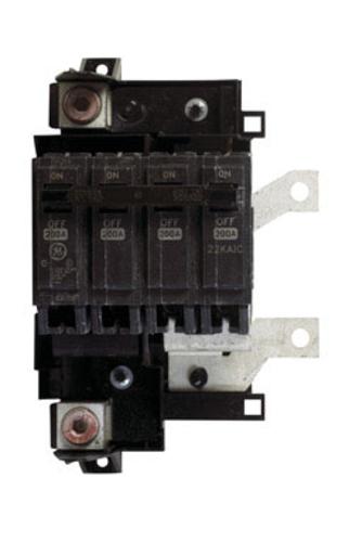 GE THQMV200D Main Double Pole Circuit Breaker Kit, 4", 240 Volt — LIfe ...