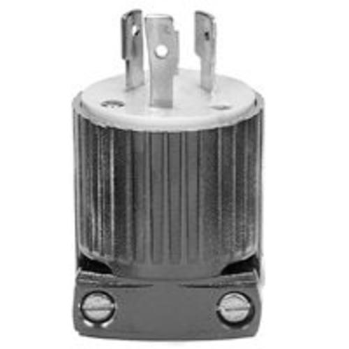 Locking 3 Wire Ground Plug, shop industrial electrical supplies at low ...