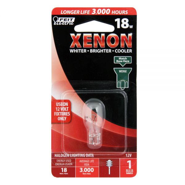Low Voltage Xenon Halogen Bulb, 18 Watts, shop lamp supplies at low ...
