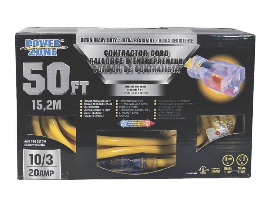 Pro Tblade Extension Cords, 50', low price, home electrical equipments ...