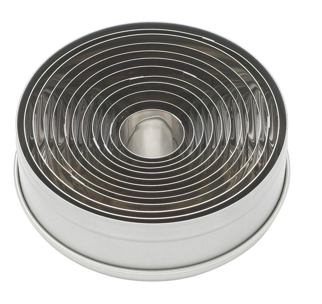Round Cookie Cutter Set, Stainless Steel on sale, bulk kitchen supplies ...
