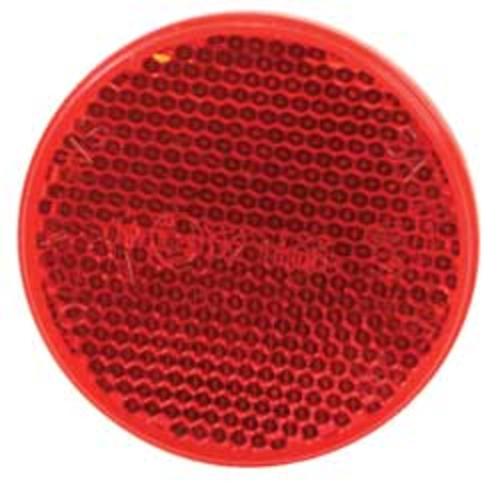 Round Adhesive Reflector 2", Red, low price, best automotive care items ...