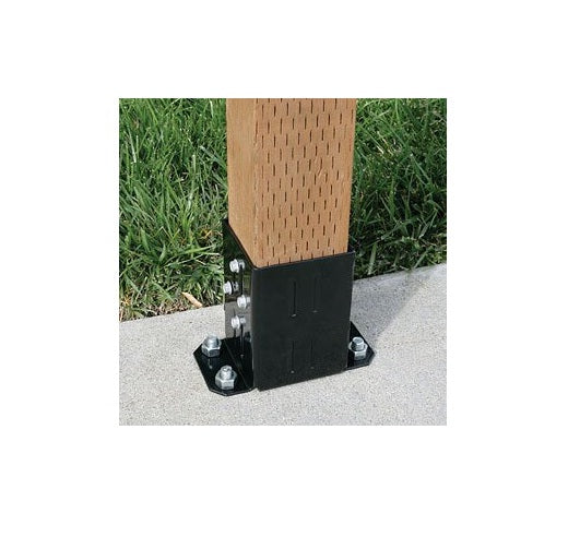 E-Z Base, 4" x 4", Black on sale, building repair parts at low price ...