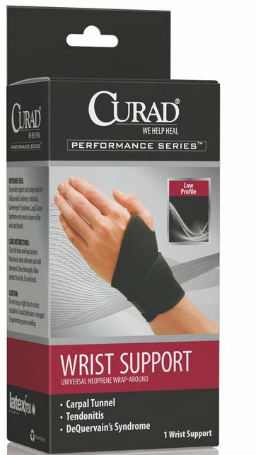 Curad Universal Wrap Around Wrist Support — LIfe and Home
