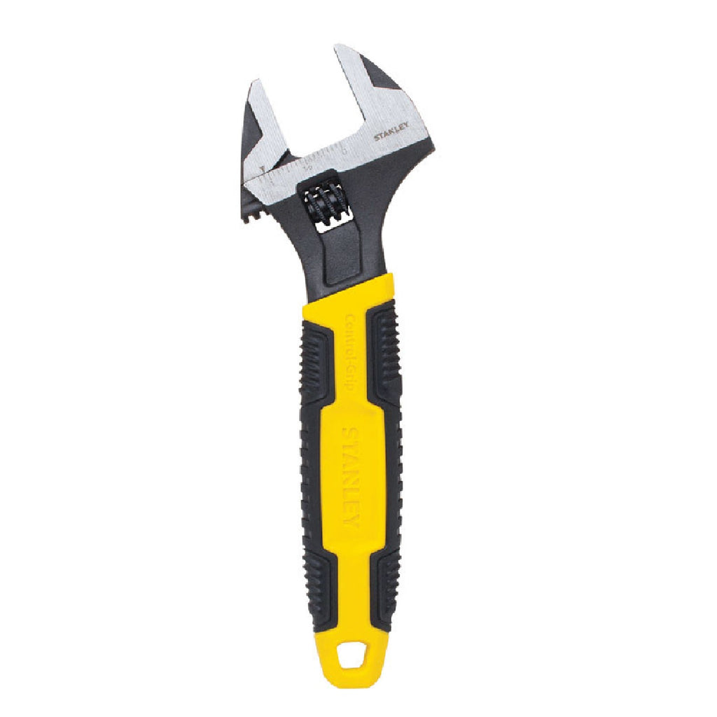 Stanley Tools 90-948 MaxSteel Control Grip Adjustable Wrench, 8" — Life ...
