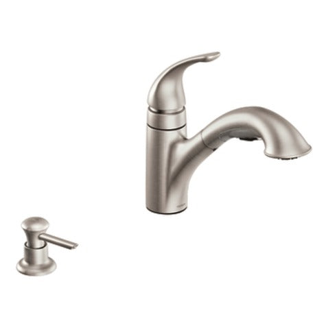 Caprillo Single-Handle Pullout Kitchen Faucet, low price, plumbing ...