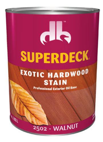 Superdeck DB-2502-3 Exotic Hardwood Sealer, 1 Qt, Oil Formula Exterior ...