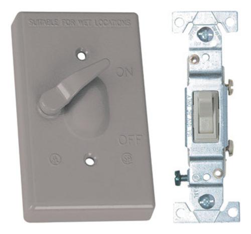 Weatherproof Toggle Switch Cover, shop electrical tools & kits at low ...