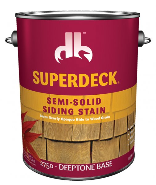 Superdeck Semi-Solid Siding Stain, Deep tone Base, low price, best wall ...
