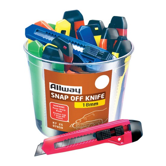 Snap Off Knife 18 mm, shop heavy duty hand tools at low price — LIfe ...