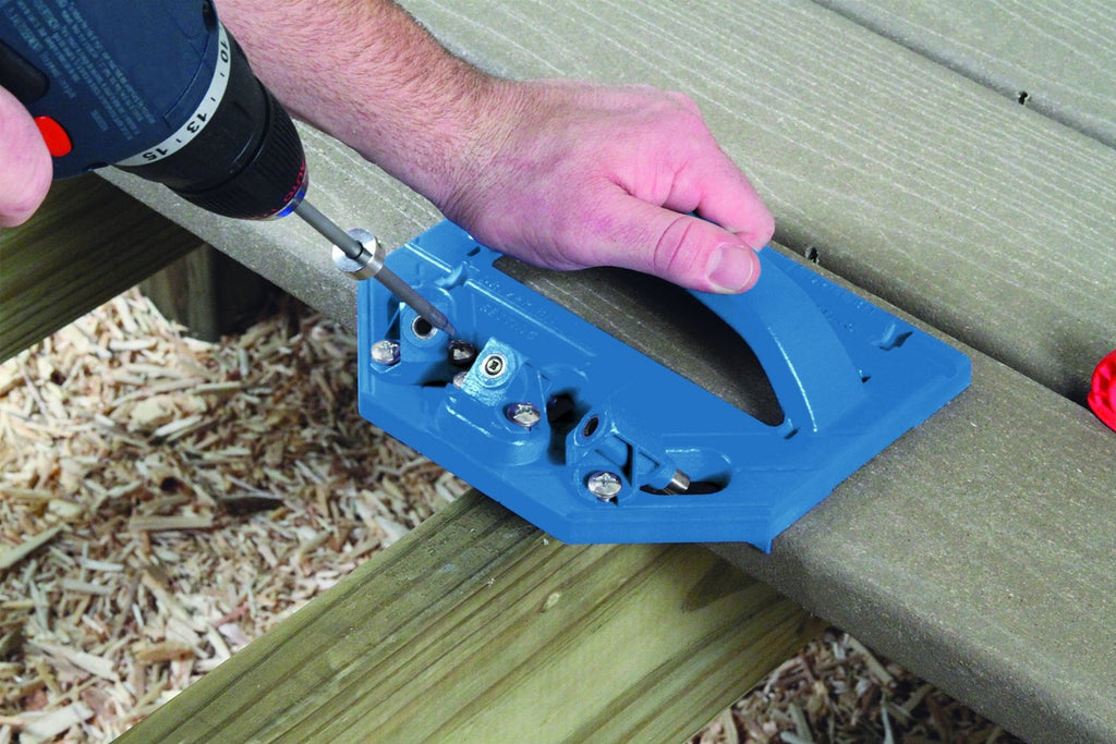 Kreg Deckriver Deck Jig, Driver Bit with Depth Collar and Allen Wrench ...