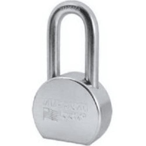 American Lock A703 Round Solid Steel Padlock, 2" Shackle — LIfe and Home