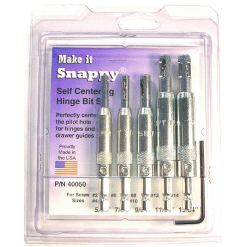 Hinge Bit Set 5 Piece, shop hand tools at low price — LIfe and Home