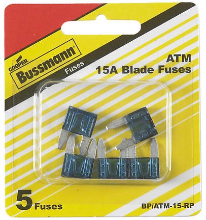 ATM Mini Automotive Fuse, 15 Amp, low price, automotive replacement ...
