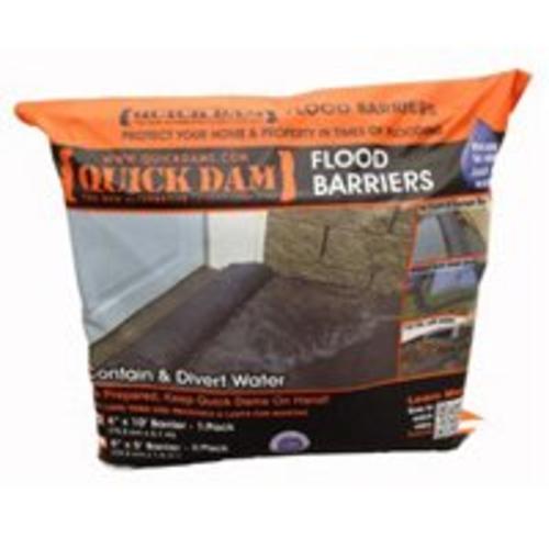 Quick Dam QD610-1ES Flood Barrier Sock, 3.5" x 10' — LIfe and Home