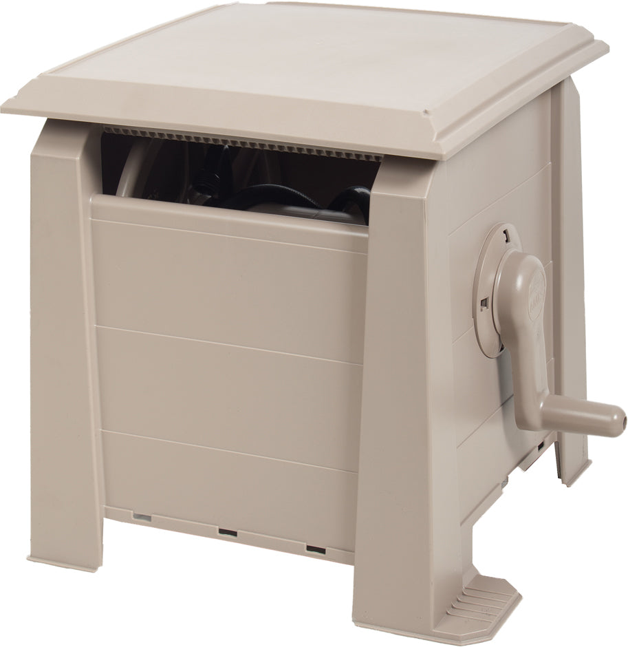 Ames 2398920 Poly Hose Box, 160', Tan — LIfe and Home