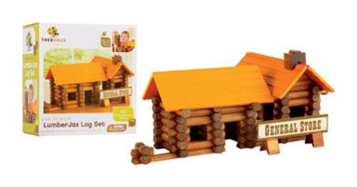 Shop Merchsource Treehaus Lumberjax Wood Log Set for sale — LIfe and Home