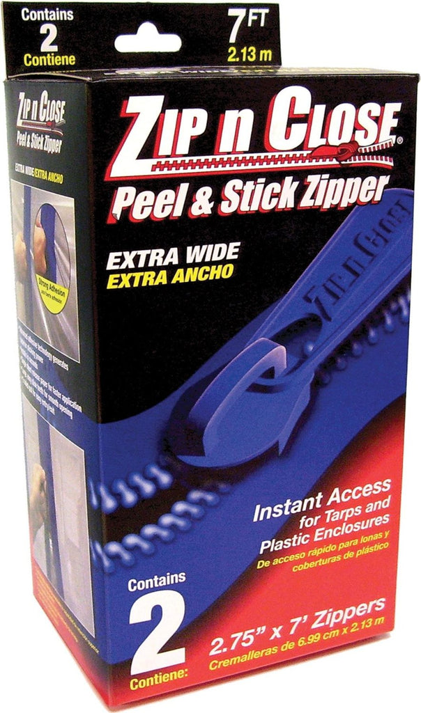 Zip N Close Self Adhesive Zippers, low price, building maintenance ...