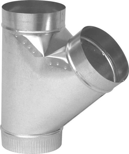 Imperial GV0989 Full Flow Duct Wye, Galvanized — LIfe and Home
