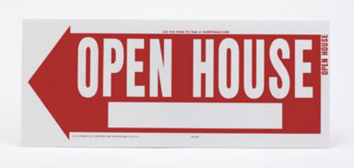 Plastic "Open House" Sign, shop building hardware tools at low price ...