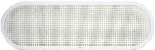 L L Building Products EAP412W Undereave Oval Vent 12" X 4" White — LIfe ...