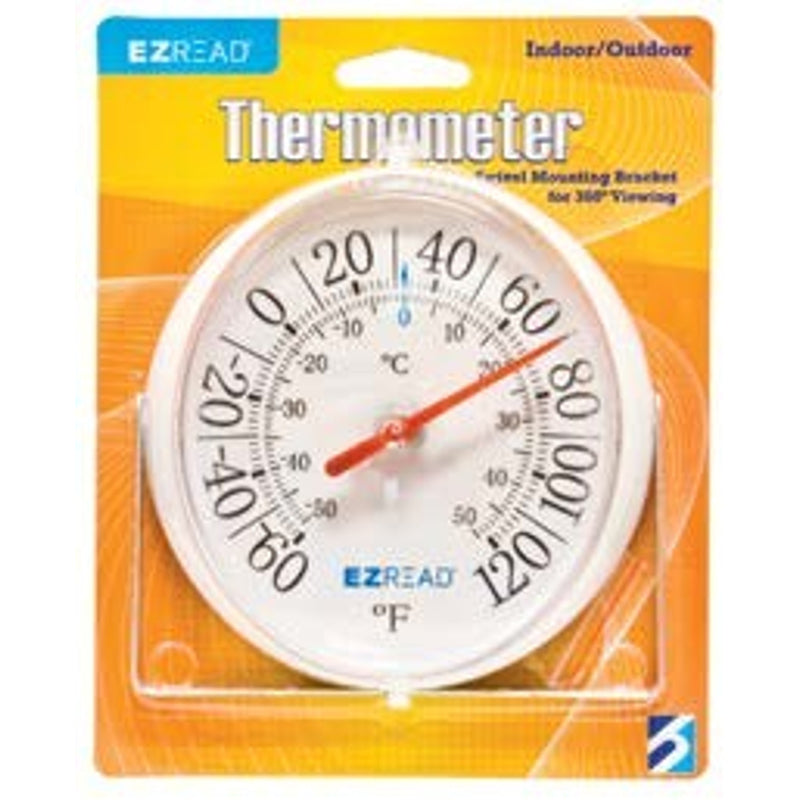 Headwind 840-0007 EZ Read Dial Thermometer, Plastic, White — LIfe and Home