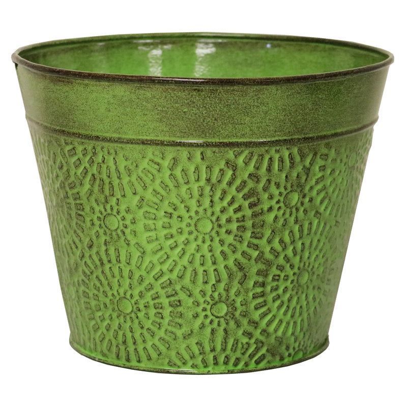 Robert Allen MPT02016 IronStone Cove Round Planter, 6 Inch — LIfe and Home