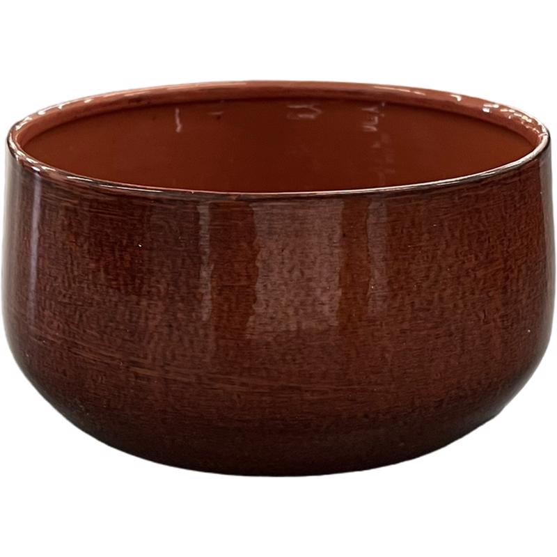 Robert Allen MPT02931 Mini Bella Bowl Planter, Sienna Haze — LIfe and Home