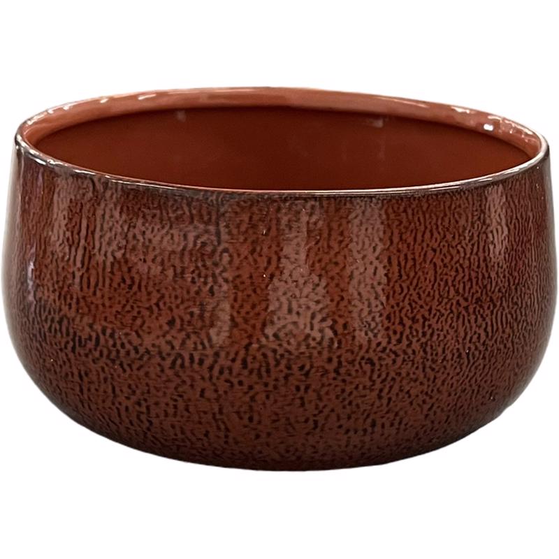 Robert Allen MPT02937 Mini Bella Bowl Planter, Sienna Haze — LIfe and Home