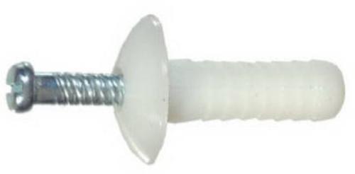 Mushroom Head Nylon Nail In Anchor 1 4 X1 Low Price Best Home
