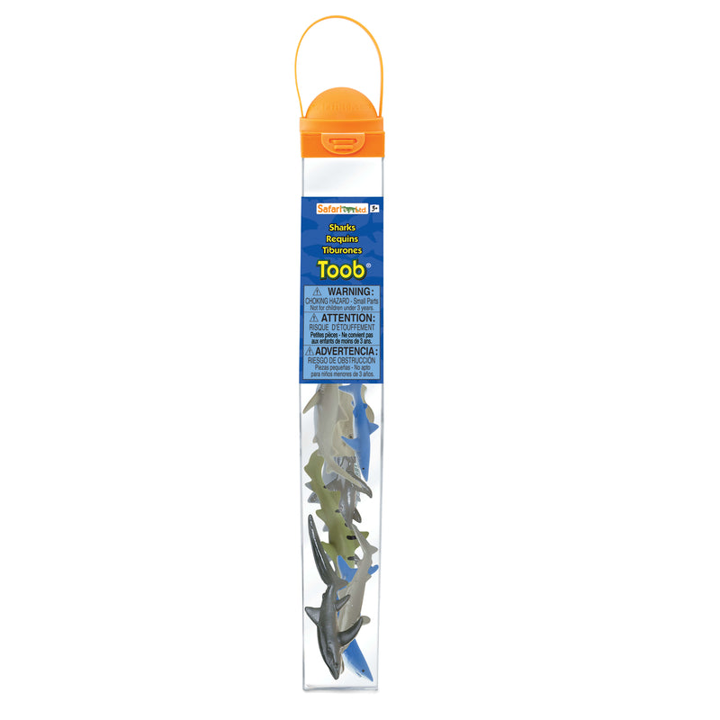Safari Ltd 697104 Toobs Sharks Toob Toy, Plastic — LIfe and Home