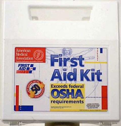 First Aid Only First Aid and Medial Kit, 50 Person — Life and Home