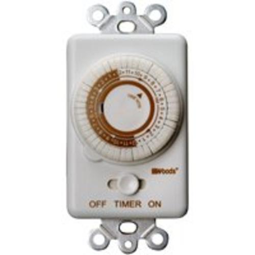 Wall Programmable Timer 24 Hr Compatible with CFL, shop home electrical ...
