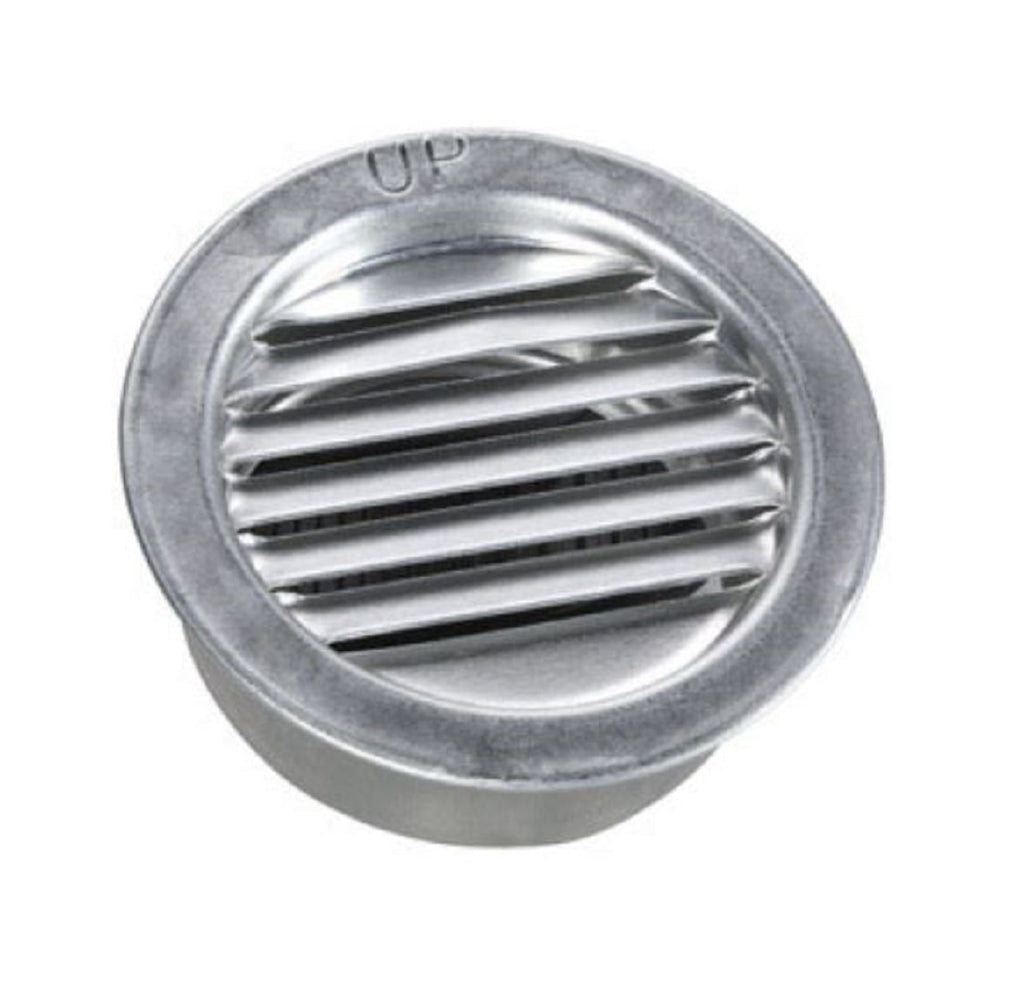 Air Vent 50001 Aluminum Mini Louver, Silver, 2 inch — LIfe and Home