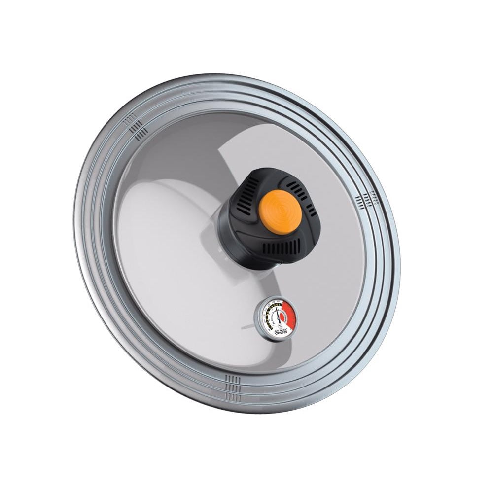Air Whirl AWL01103 Crisper Air Fryer Lid, Glass/Stainless Steel — LIfe ...