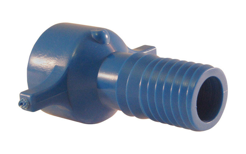 Blue Twisters Female Irrigation Adapter, Polypropylene, Blue, low price ...