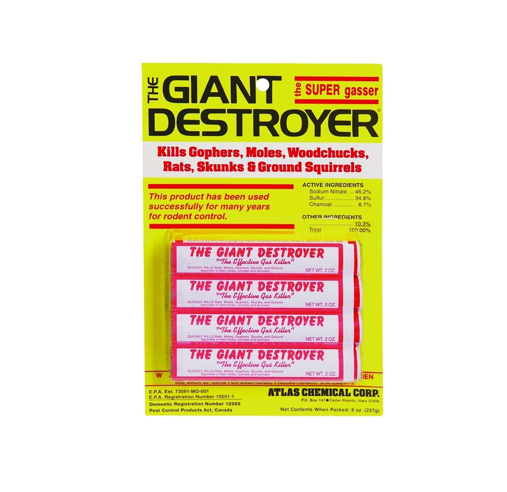 Atlas Chemical 00333 Giant Destroyer, Per Package Of 4, low price, best ...