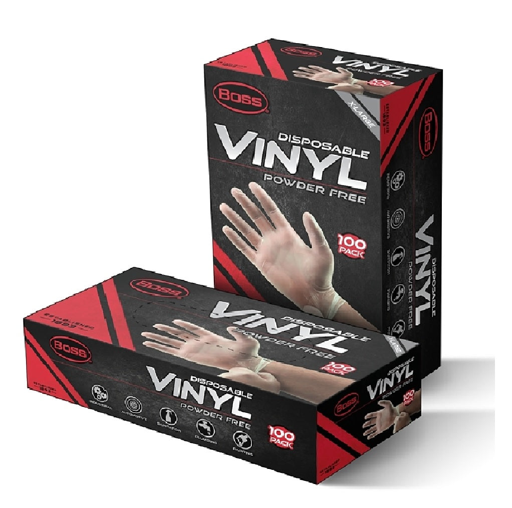 BOSS B23021-XL Disposable Gloves, X-Large — LIfe and Home